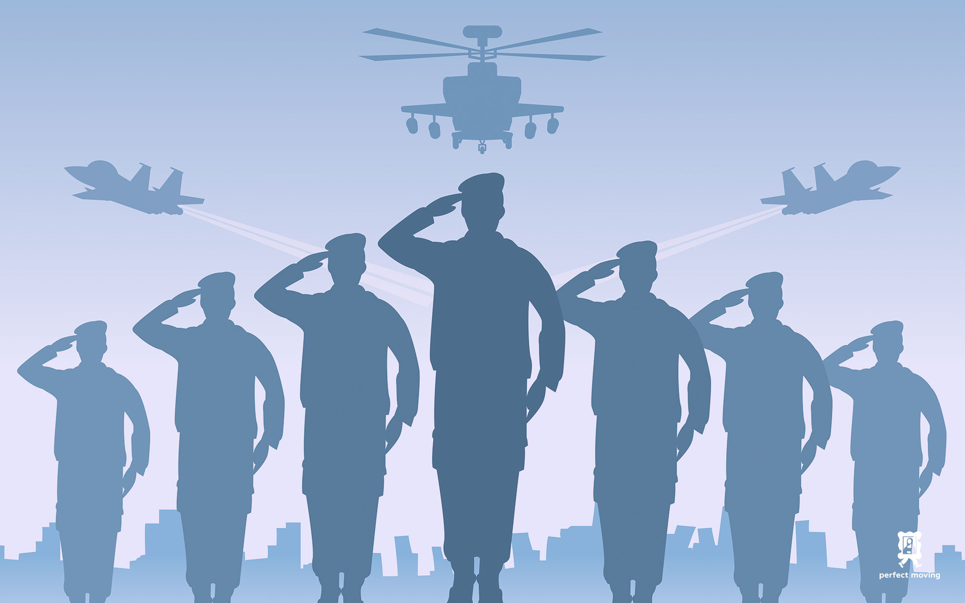 Perfect Moving will transport you with military precision.